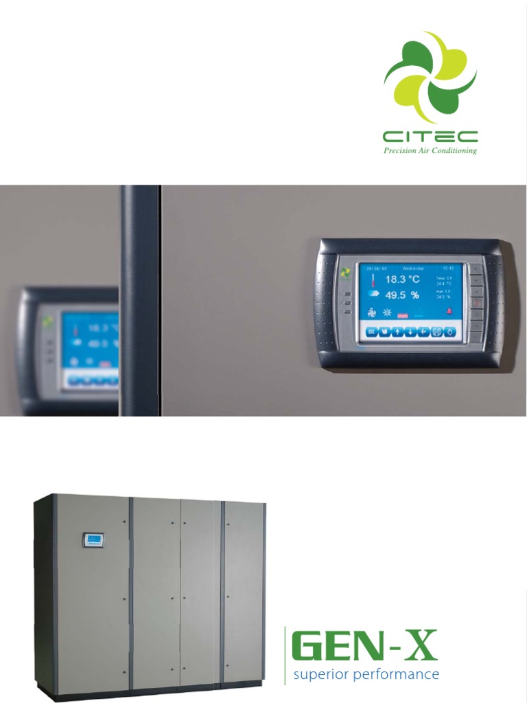 CITEC - Gen-X Catalogue 2008 Final | Air Conditioning | Hvac