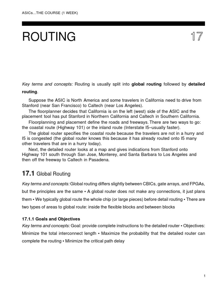 Routing 17: Key Terms and Concepts | PDF | Routing | Electrical Connector