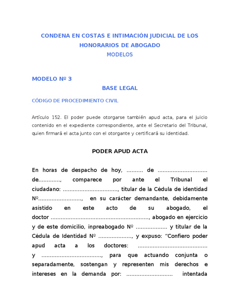 655 Poder Apud Acta | PDF