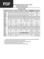 2024-2025 Term 3 Timetable - GR 4 To 9 | PDF