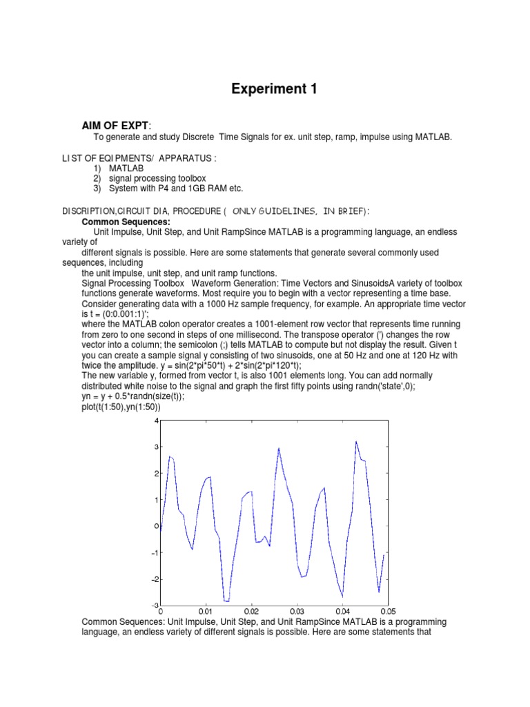 Manual 19032012 | PDF | Fast Fourier Transform | Discrete Fourier Transform
