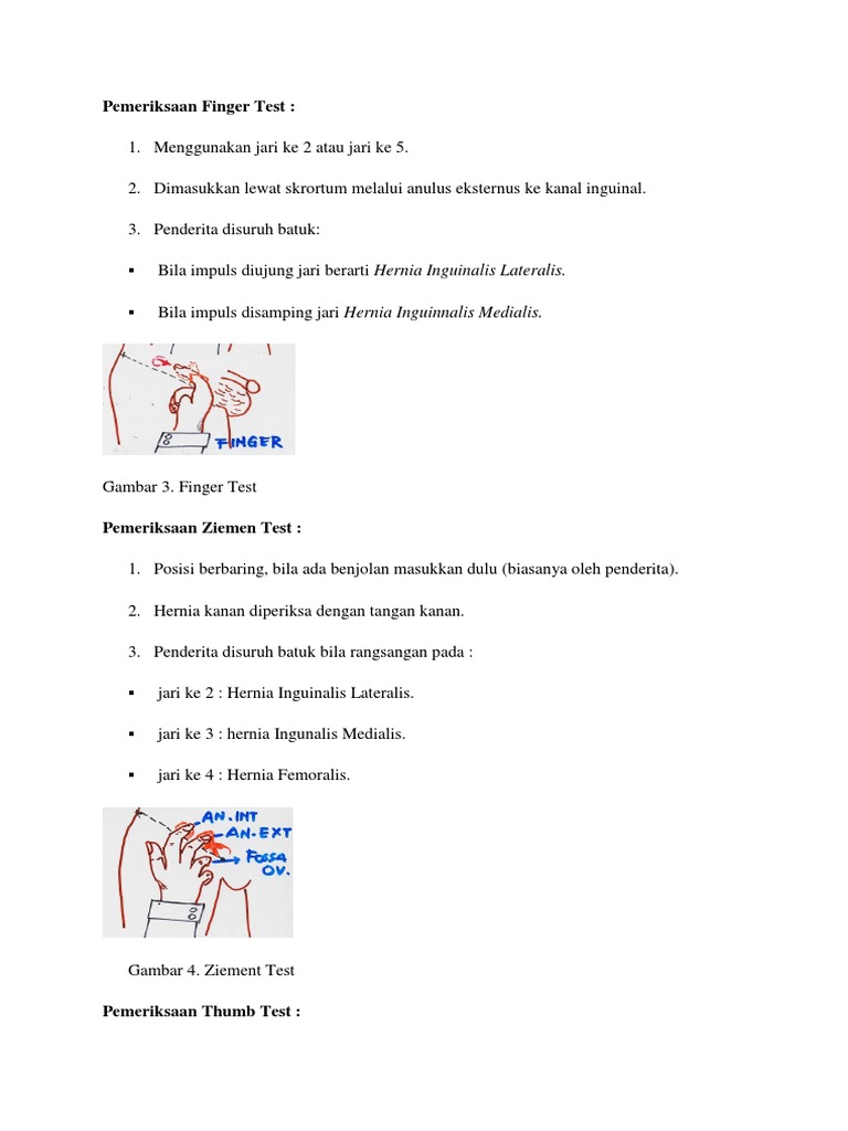 Pemeriksaan Finger Test | PDF | Sains & Matematika