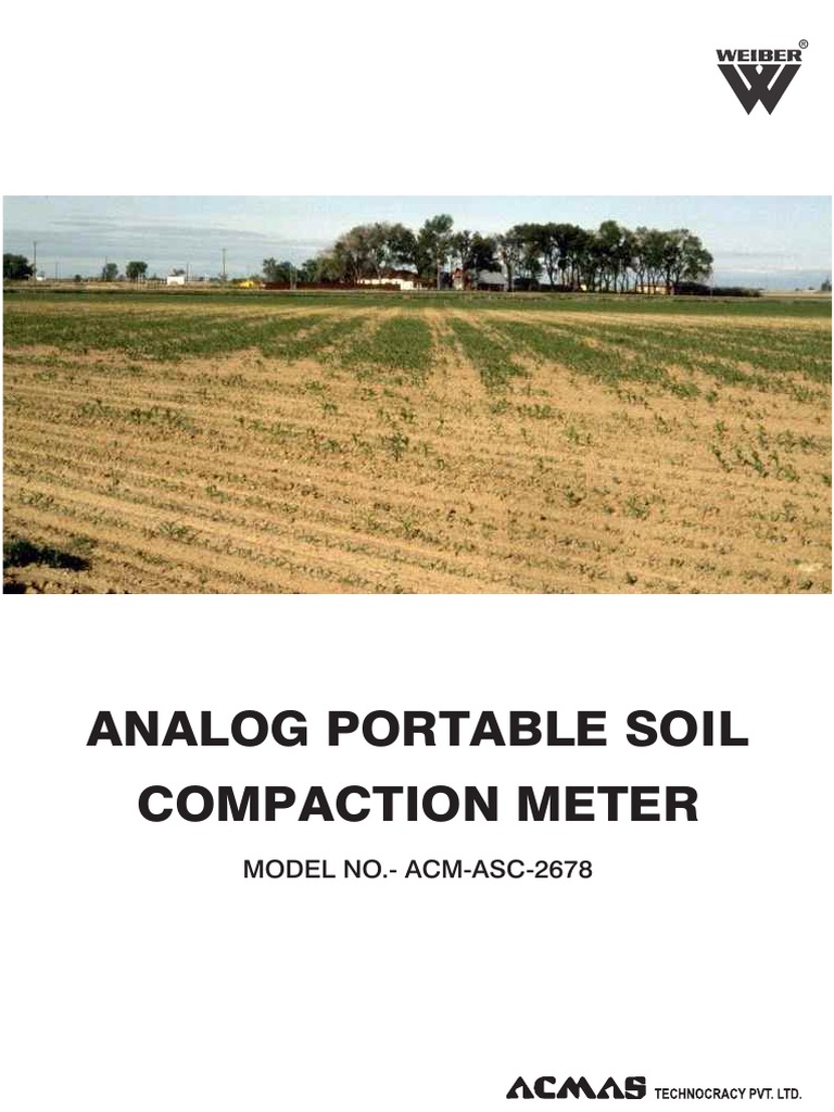 Analog Portable Soil Compaction Meter | PDF