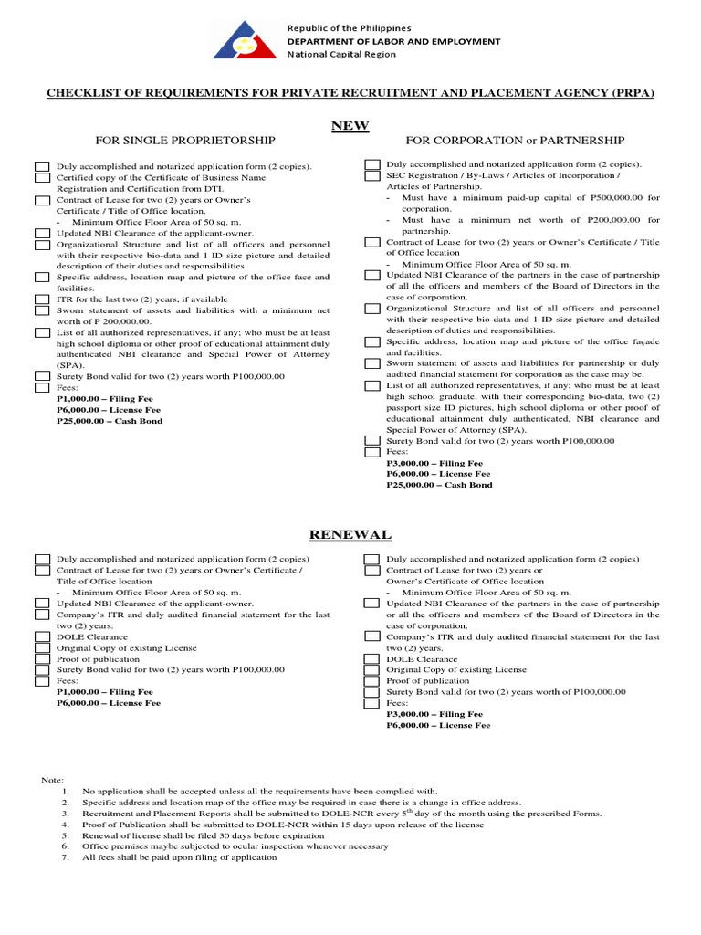 PRPA Requirements | PDF | Notary Public | Partnership