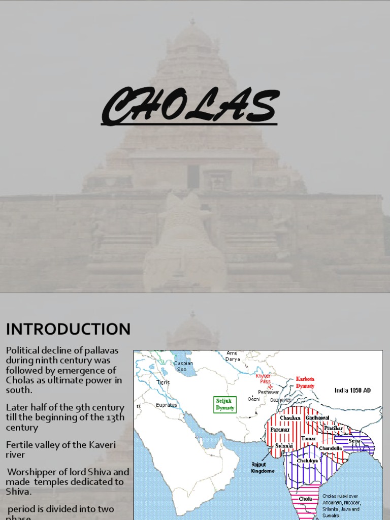 Cholas | PDF | Architectural Design | Architecture