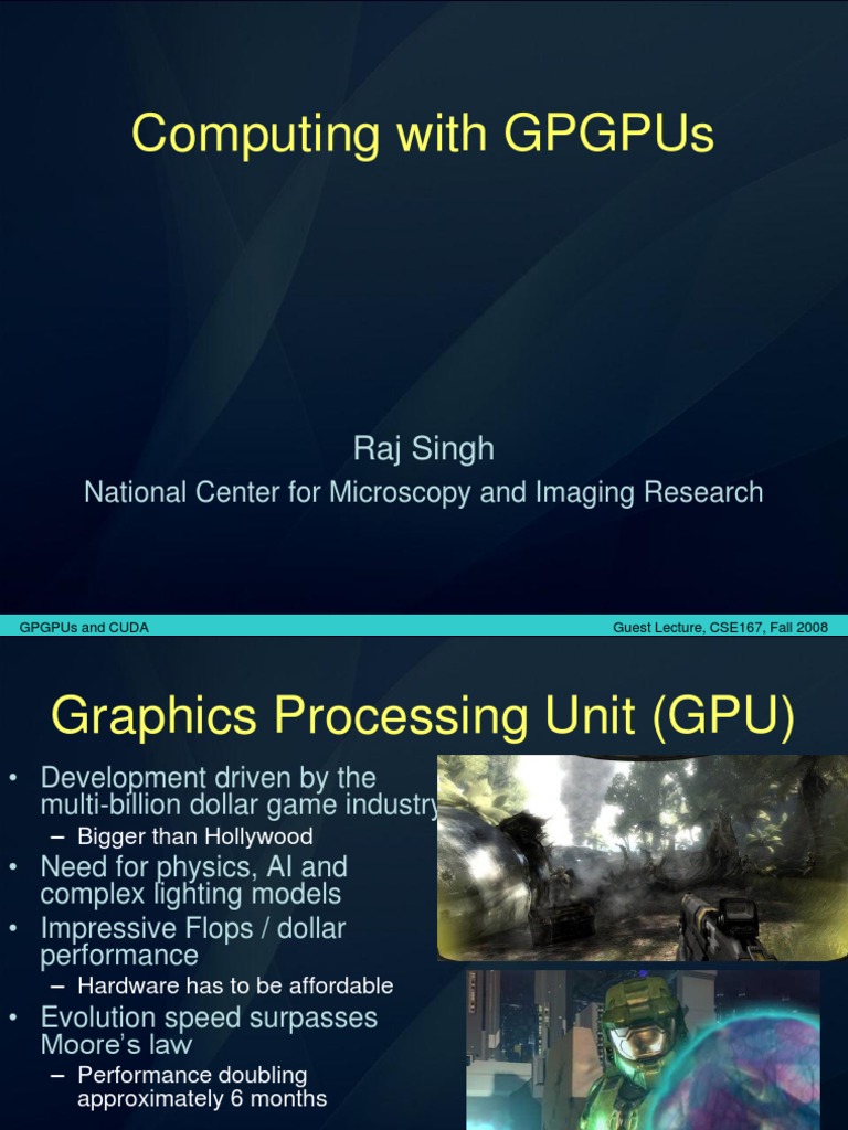 GPGPUs CUDA | PDF | Graphics Processing Unit | Thread (Computing)