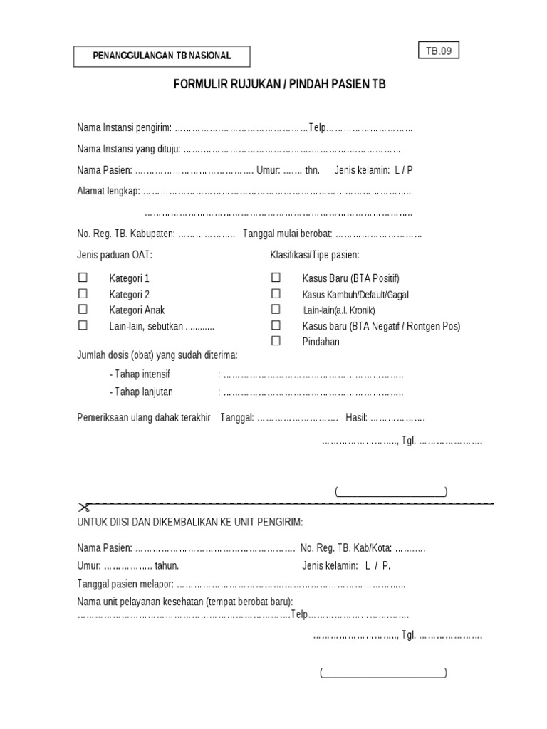 Form TB.09-rev | PDF