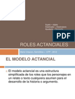 Esquema Actancial y sus Elementos | PDF