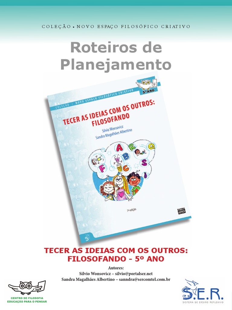 RP - 05 - Tecer As Ideias Com Os Outros Filosofando | PDF | Mitologia grega | Humano