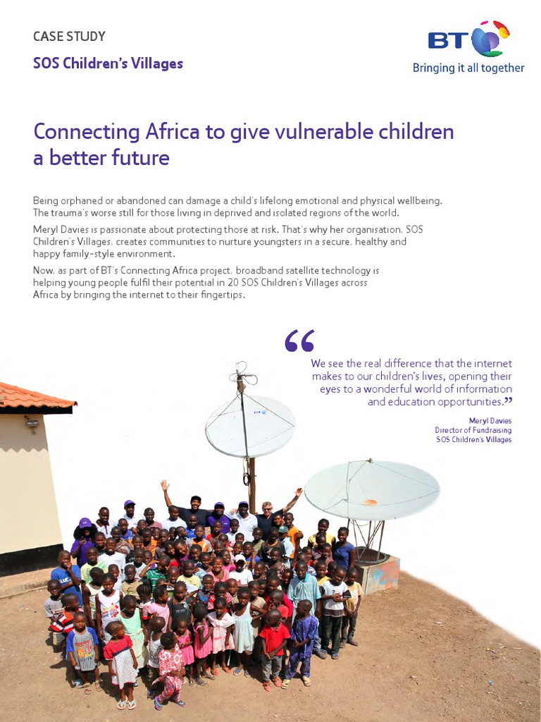 Case Study: SOS Children's Villages | Educational Technology | Internet ...