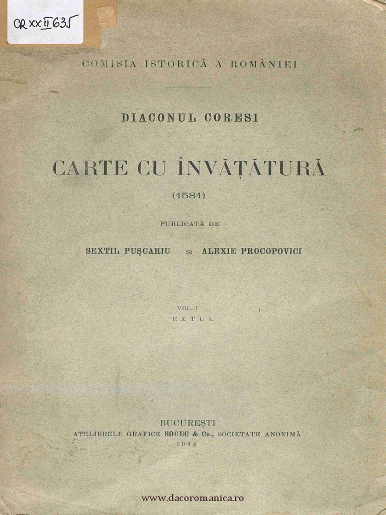 Carte Cu Invatatura | PDF