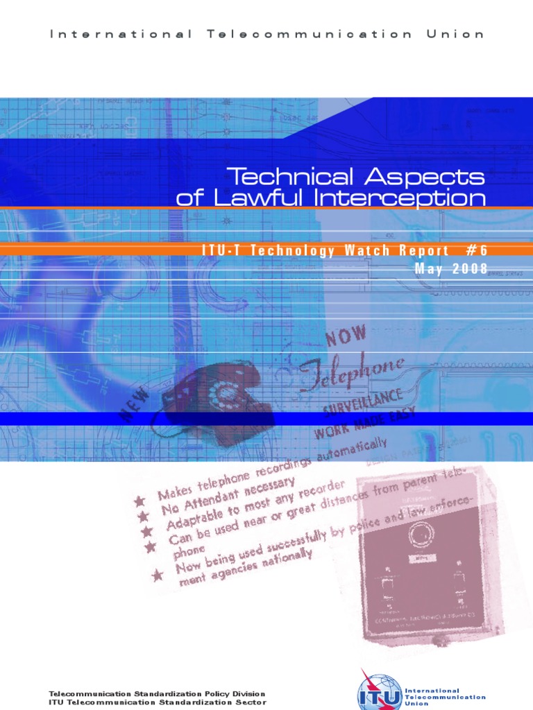 Technical Aspects of Lawful Interception | PDF | Itu T | Computer Network