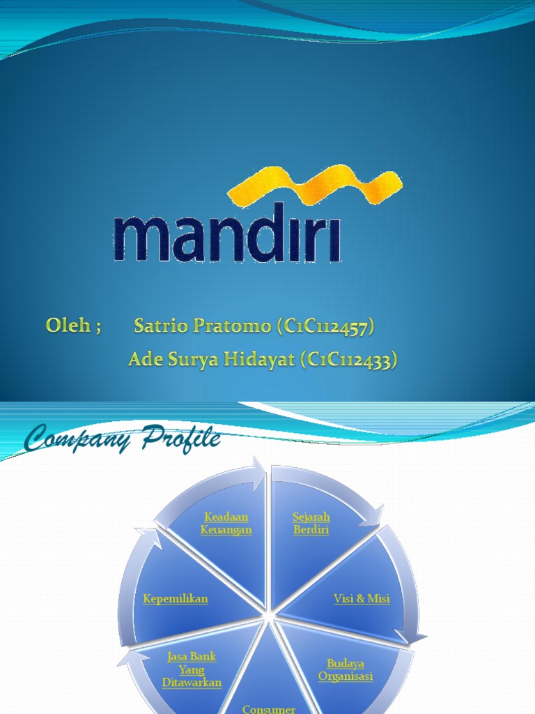 Profil Perusahaan Bank Mandiri | PDF