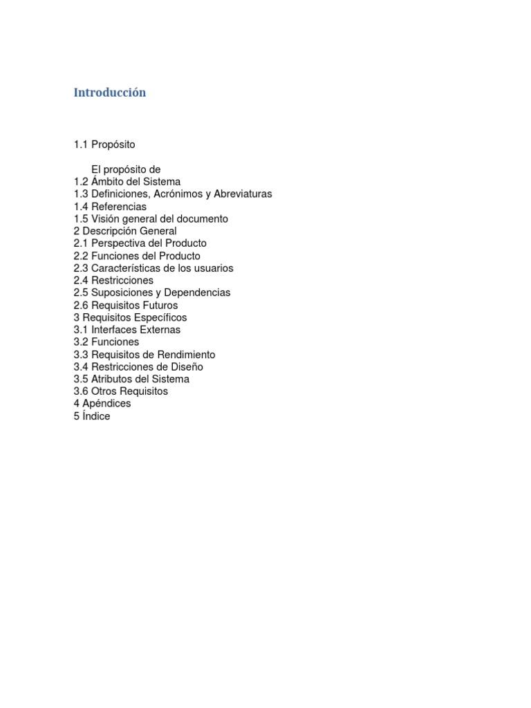 Ieee 830 | PDF | Ingeniería de software | Informática