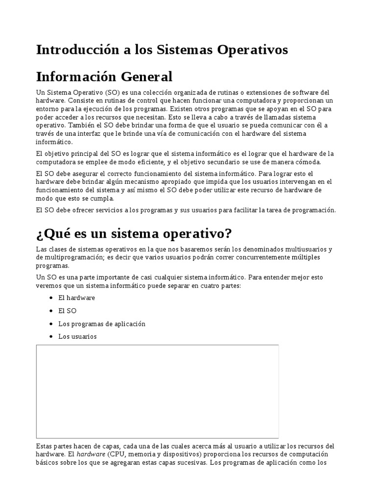SSOO | PDF | Sistema operativo | Distribución de Linux
