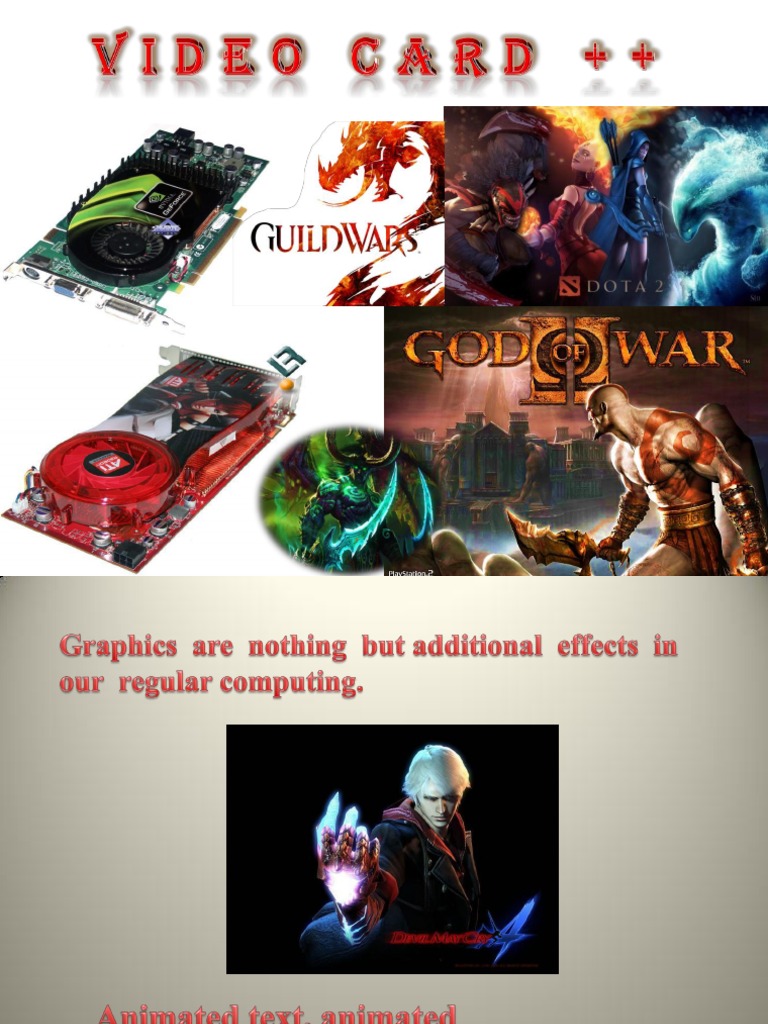 GPU - Video Card (Display, Graphic, VGA) | PDF | Graphics Processing ...