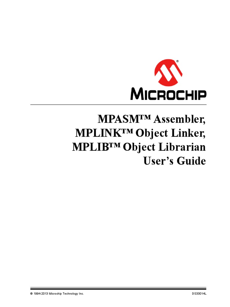 User Guide Mplab | PDF | Integrated Development Environment | Assembly Language