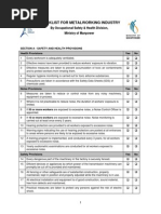 Railroad Safety Inspection Checklist | PDF | Rail Transport | Safety
