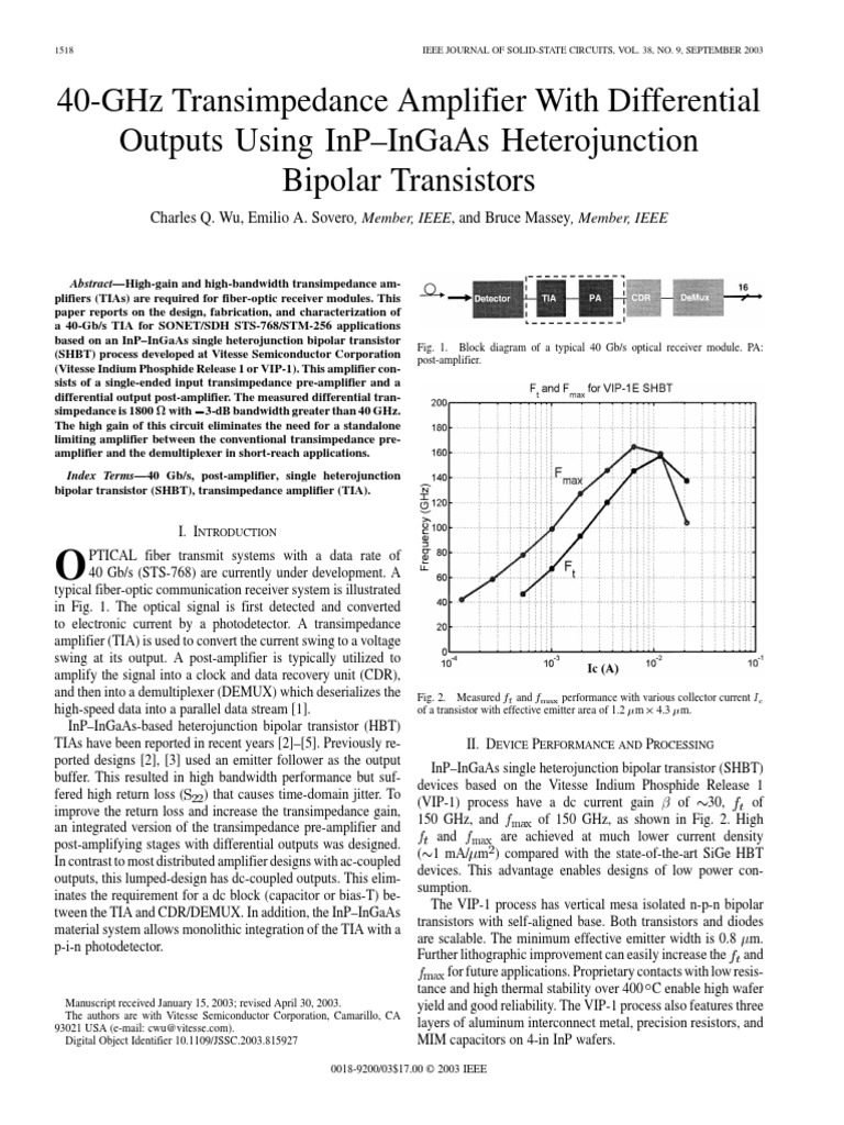 Chery Hopper Bipolar Amplifier | PDF | Transistor | Amplifier