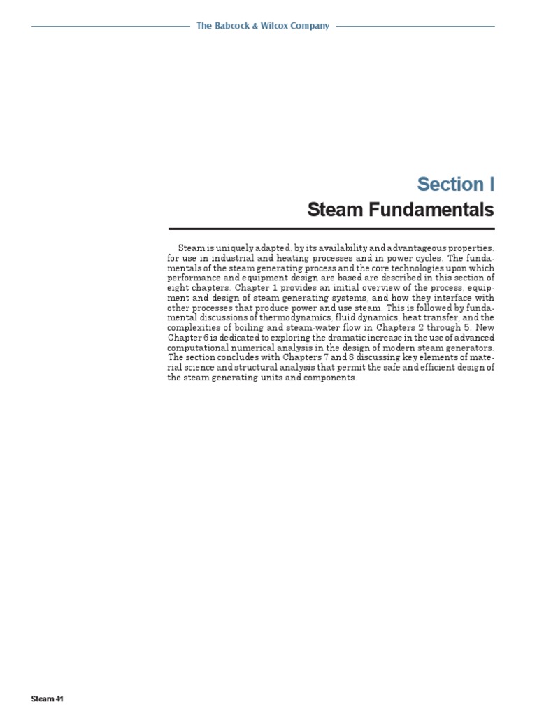 Steam Fundamentals Overview and Analysis | PDF