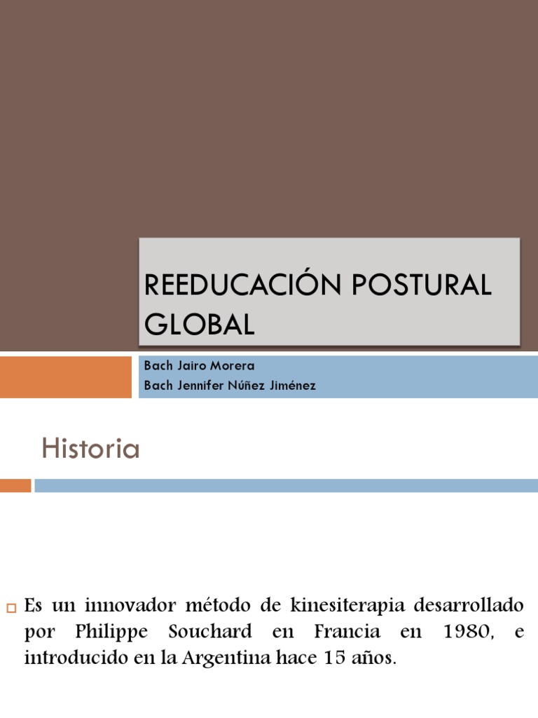 RPG Reeducación Postural Global | PDF | Músculo | Rodilla