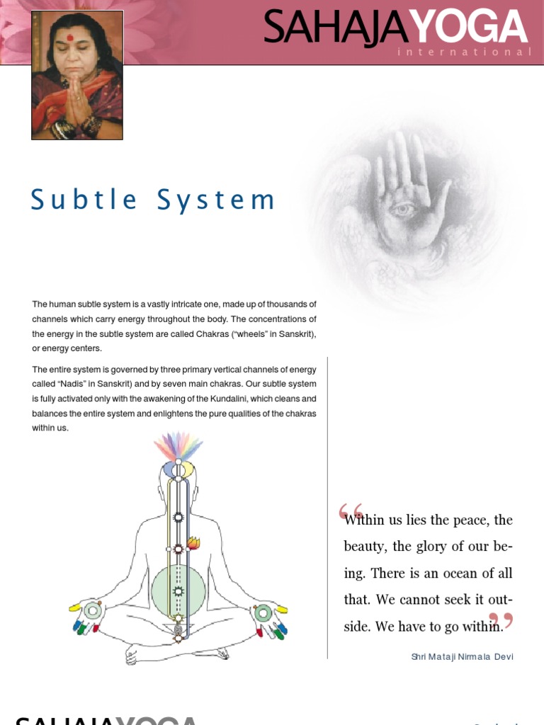 Subtle System Explanation | PDF | Kundalini | Chakra