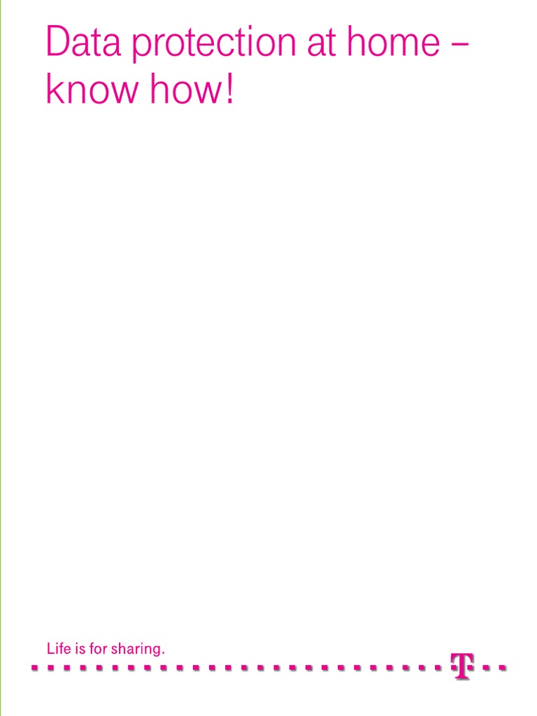 Data Protection at Home | PDF | Password | Wireless Lan