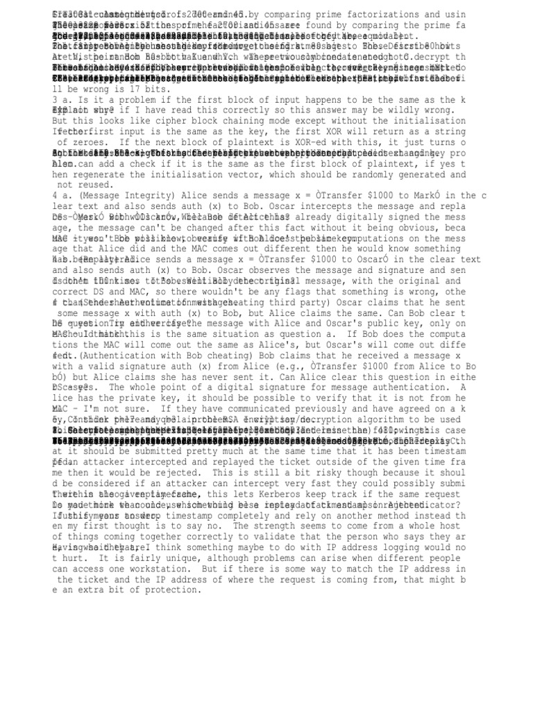 Assignment 1 | PDF | Cryptography | Secure Communication