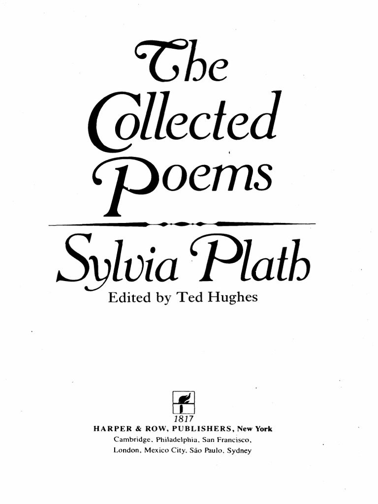 Sylvia Plath The Collected Poems | PDF | Sylvia Plath | Poetry