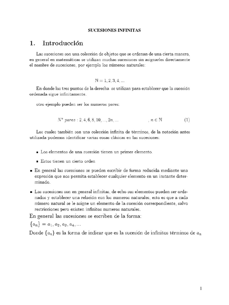 Ejercicios de Sucesiones Matemáticas | PDF