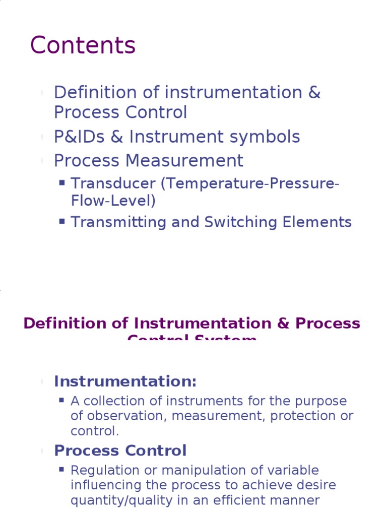 Basic Instrumentation | Download Free PDF | Flow Measurement | Pressure ...