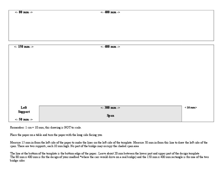 Bridge Template | PDF | Home & Garden | Technology & Engineering