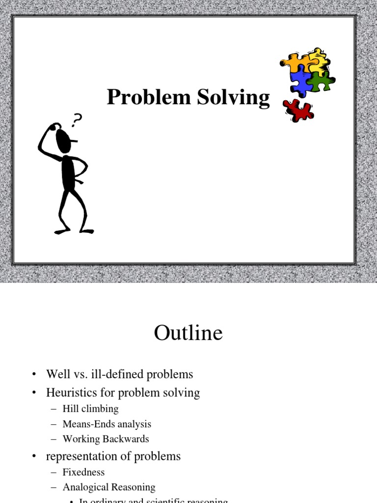 Problem Solving Techniques and Strategies | PDF | Analogy | Memory