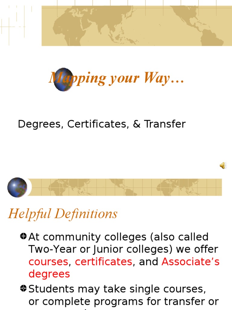 Explanation of Degrees | PDF