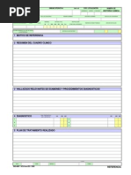 Formato Epicrisis MSP | PDF