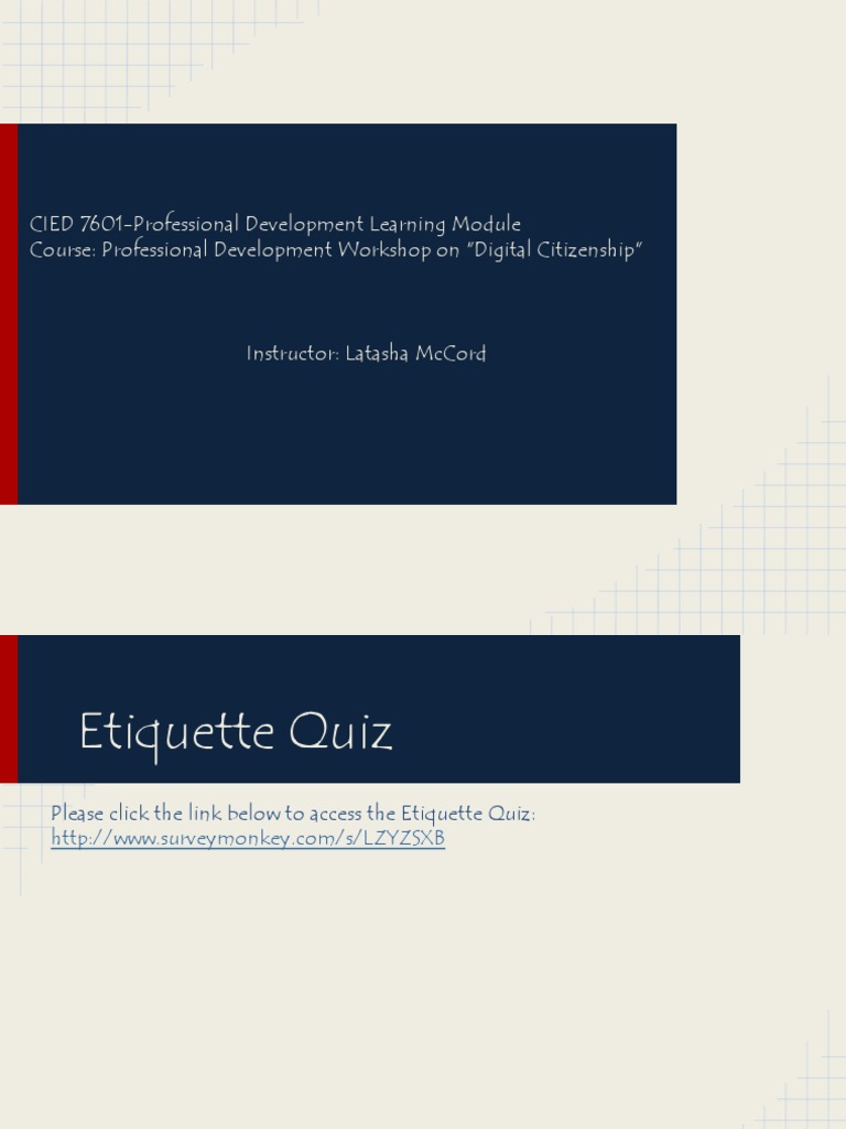 PDLM PowerPoint Presentation | PDF | Text Messaging | Etiquette