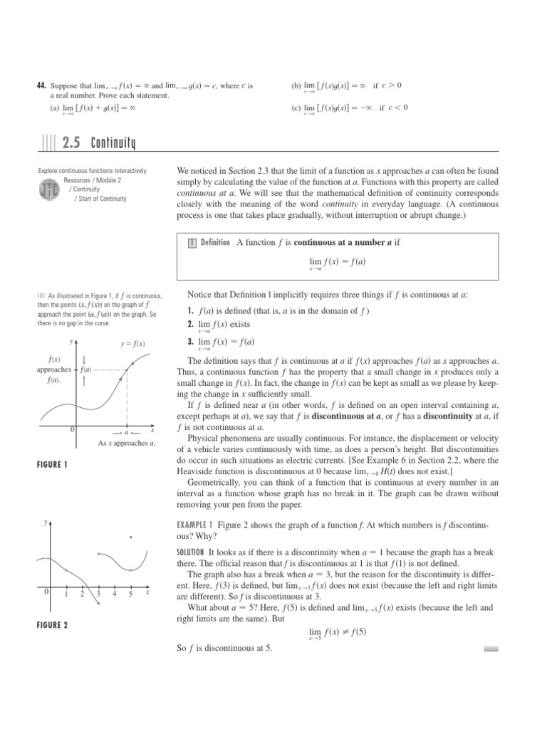 Páginas desdeStewart-Calculus | PDF | Continuous Function | Function (Mathematics)