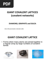 Understanding Giant Ionic Lattice Structures | PDF | Salt (Chemistry) | Ion