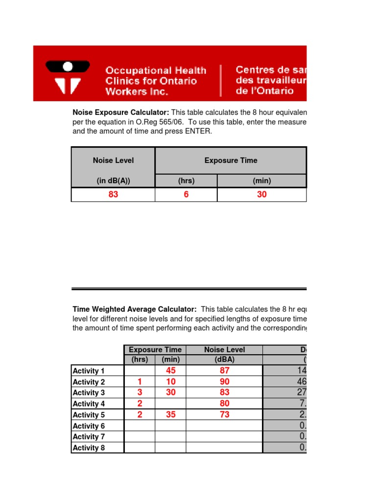 Noise Calculator | PDF | Decibel | Noise