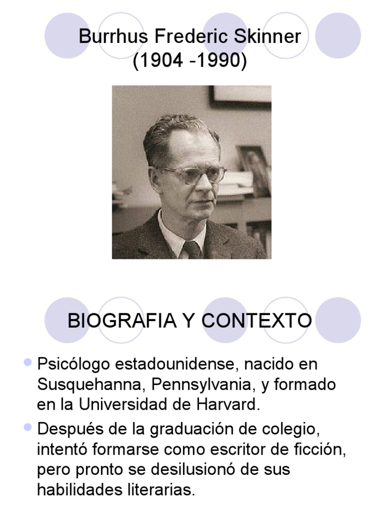 Burrhus Frederic Skinner
