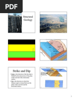 Understanding Inclined Rock Strata | PDF | Erosion | Geomorphology