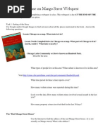 Literary Devices in The House on Mango Street | PDF