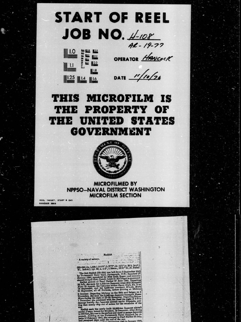 SS 395 Redfish | PDF