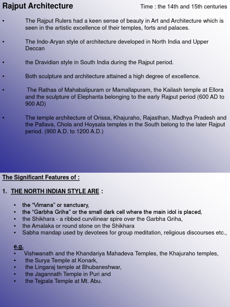 Rajput Architecture | PDF | Sculpture | Religion And Belief