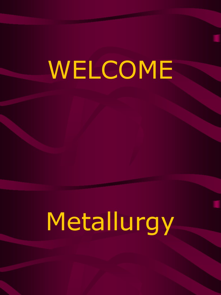 Metallurgy | PDF | Dislocation | Deformation (Engineering)