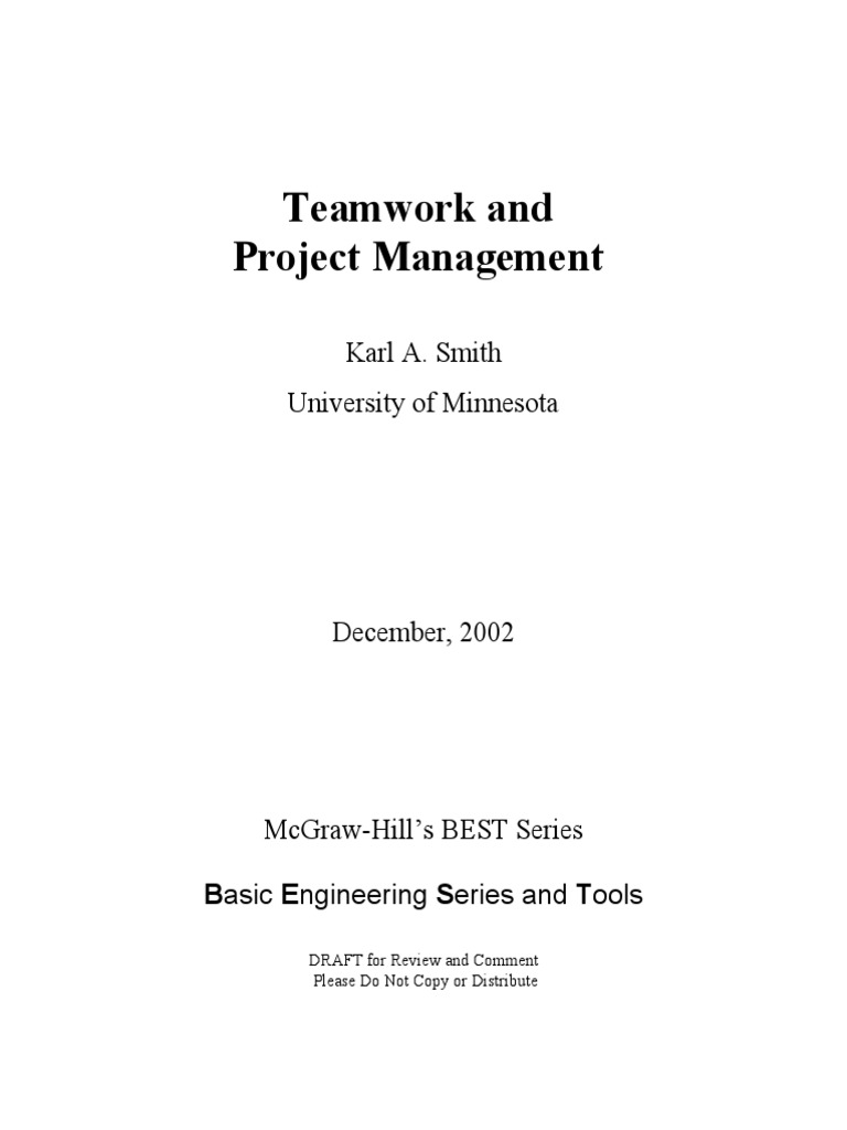 Teamwork & Project Management | PDF | Design | System