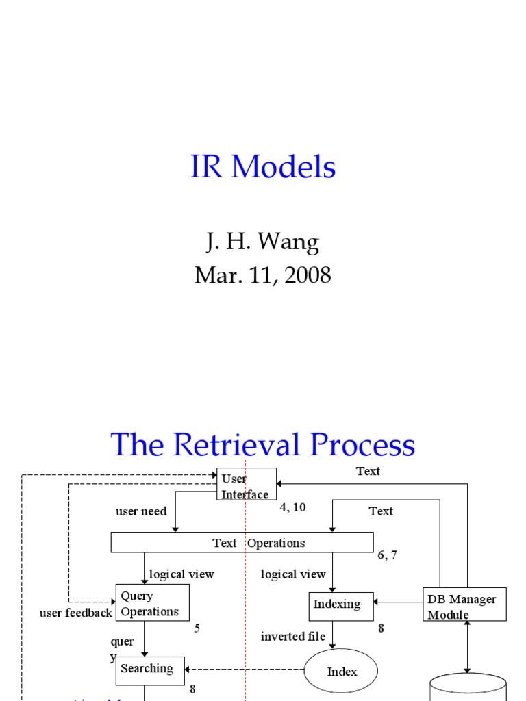 IR - Models | PDF | Search Engine Indexing | Information Retrieval