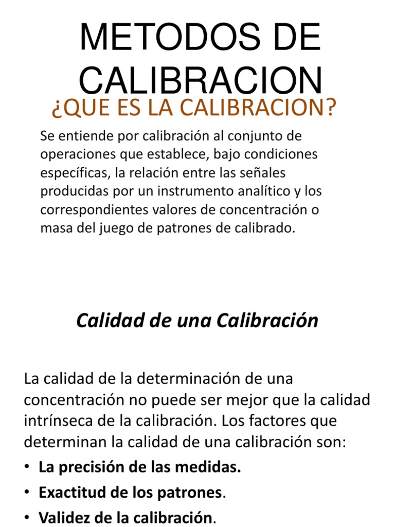 Metodos de Calibracion | PDF | Par termoeléctrico | Electricidad