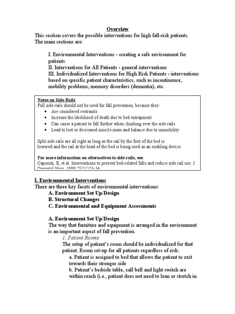 Notes On Side Rails: 1. Patient Rooms | Download Free PDF | Wheelchair ...