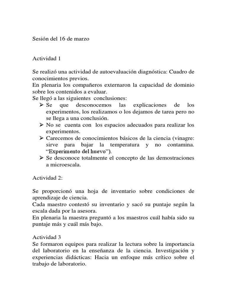 Bitácora de Experimentos para Niños | PDF | Laboratorios | Science